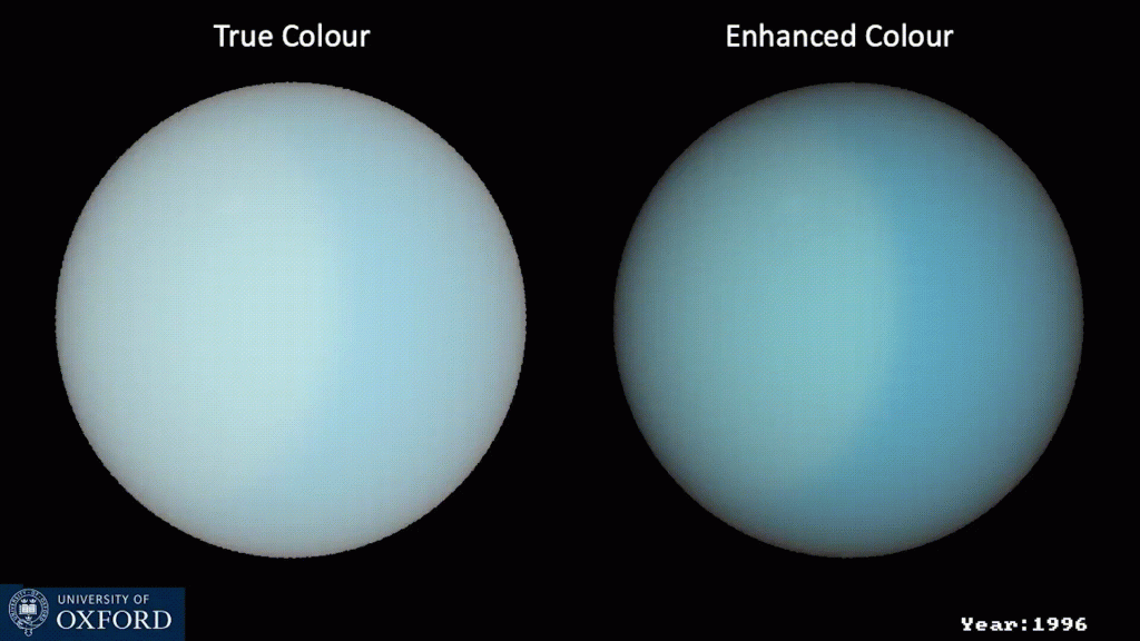 Investigadores revelan imágenes con los verdaderos colores de Urano y ...